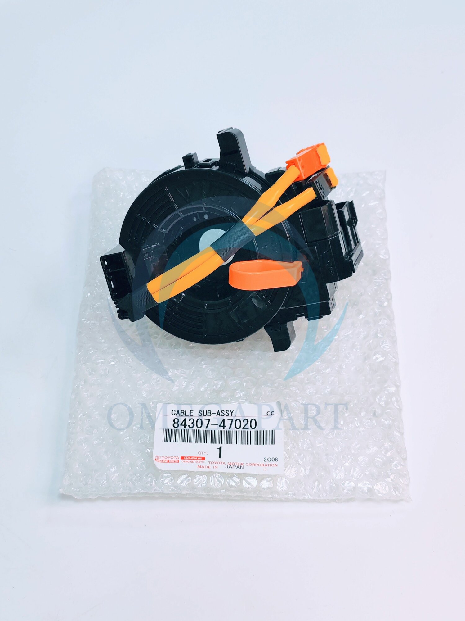 Кольцо контактное рулевого колеса, Toyota 8430747020