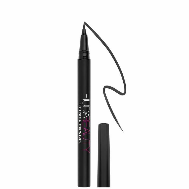 Huda Beauty Подводка для глаз Quick n Easy Precision Liquid Liner, 1 мл, черный