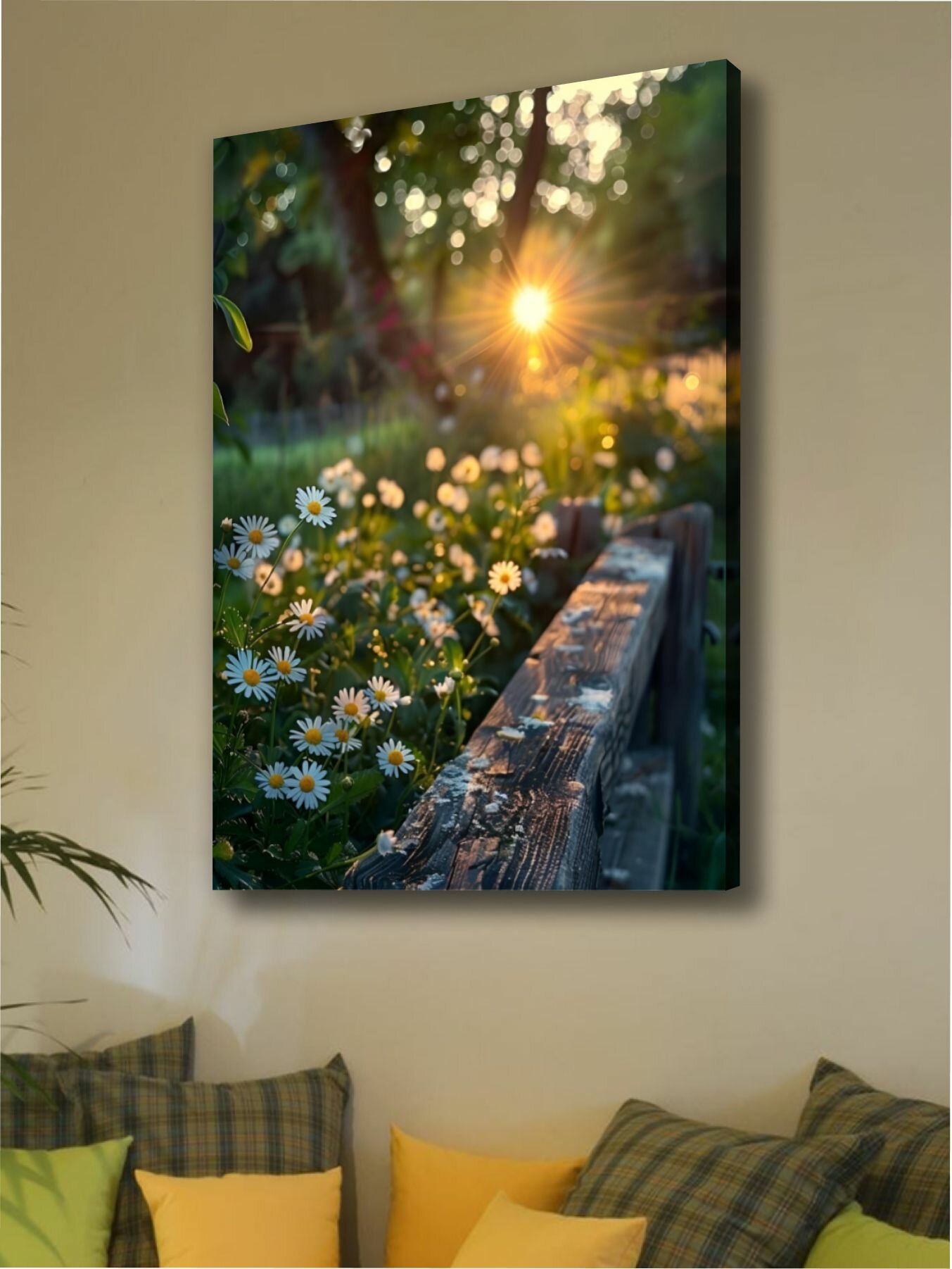 Картина Тихий рассвет на стену 50x70см 1шт.