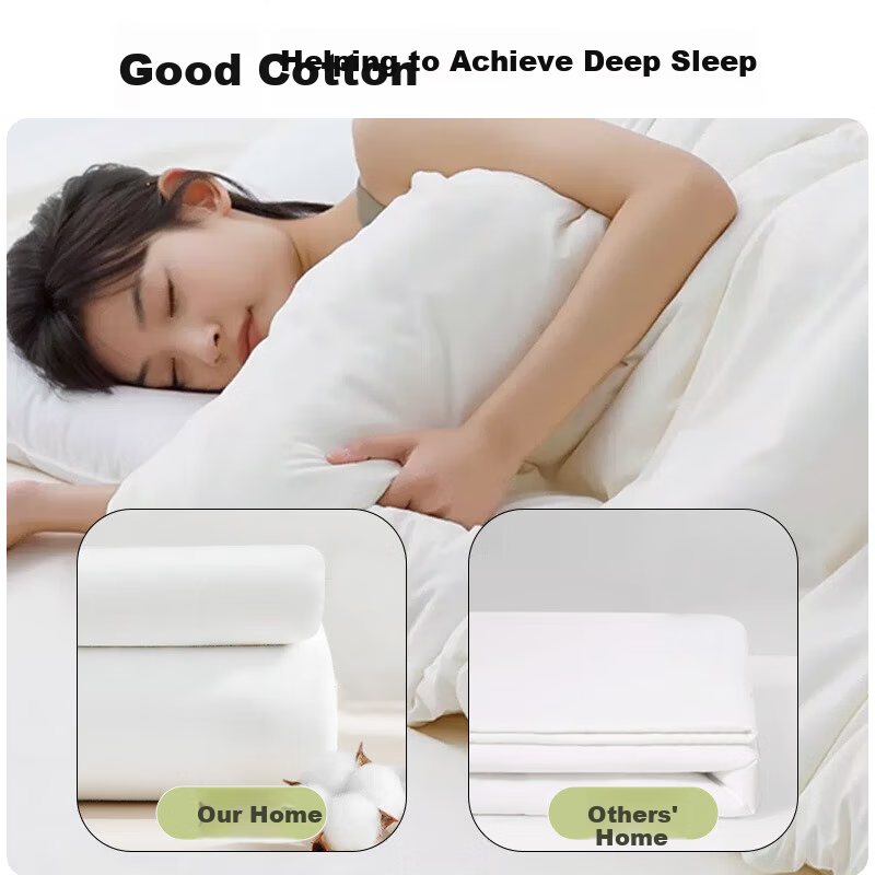 MUJI Three-Piece Disposable Travel Bedding Set - Thickened Hotel Bedding with Single Bed Sheet, Duvet Cover, and Pillowcase in Pure White