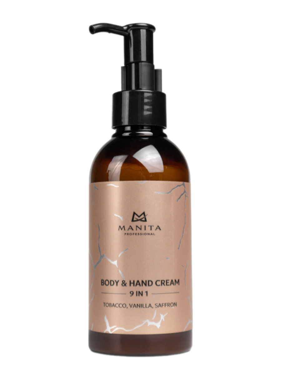 Manita Professional Парфюмированный крем для рук и тела / Tobacco, Vanilla, Saffron, 150 мл