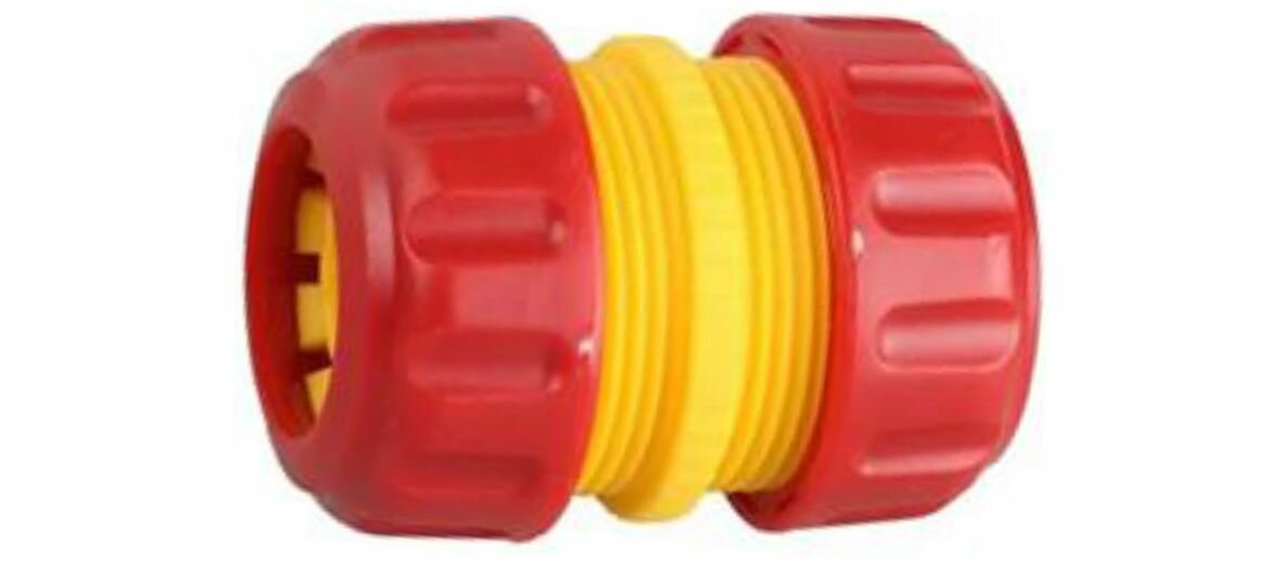 Муфта соединительная для шланга 1/2" ПВХ GRINDA