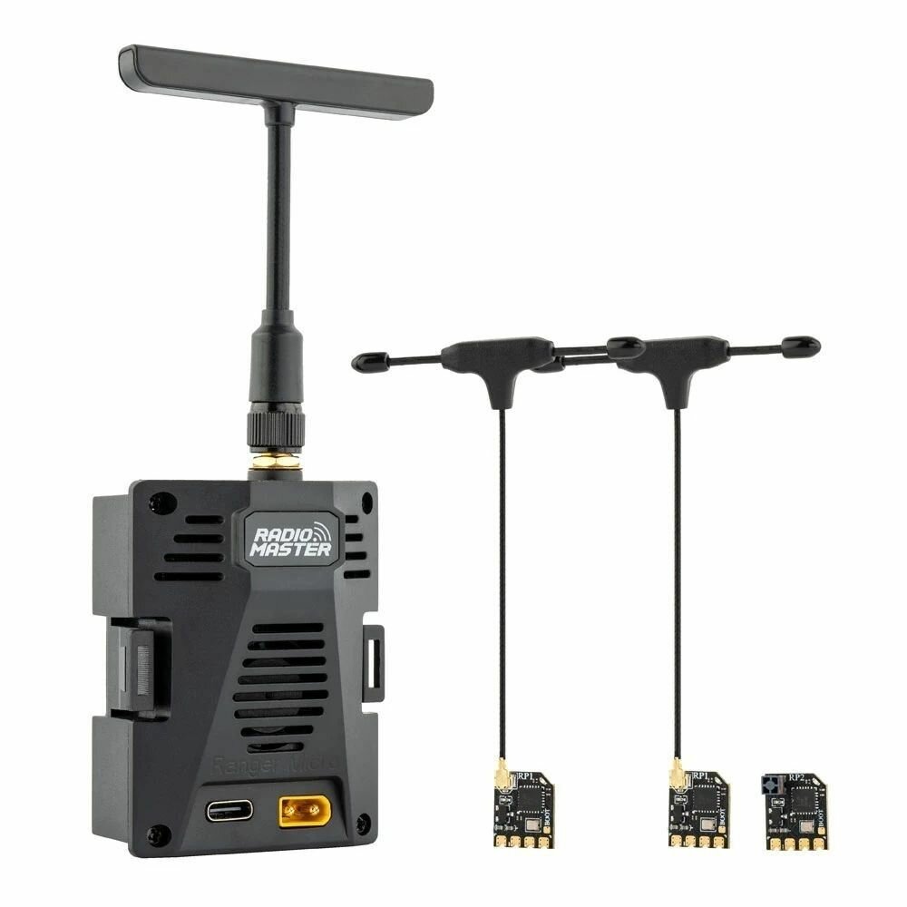 Модуль радиосвязи Radiomaster Ranger Micro, 2.4 GHz, 1 W, ExpressLRS, Wi-Fi, Bluetooth