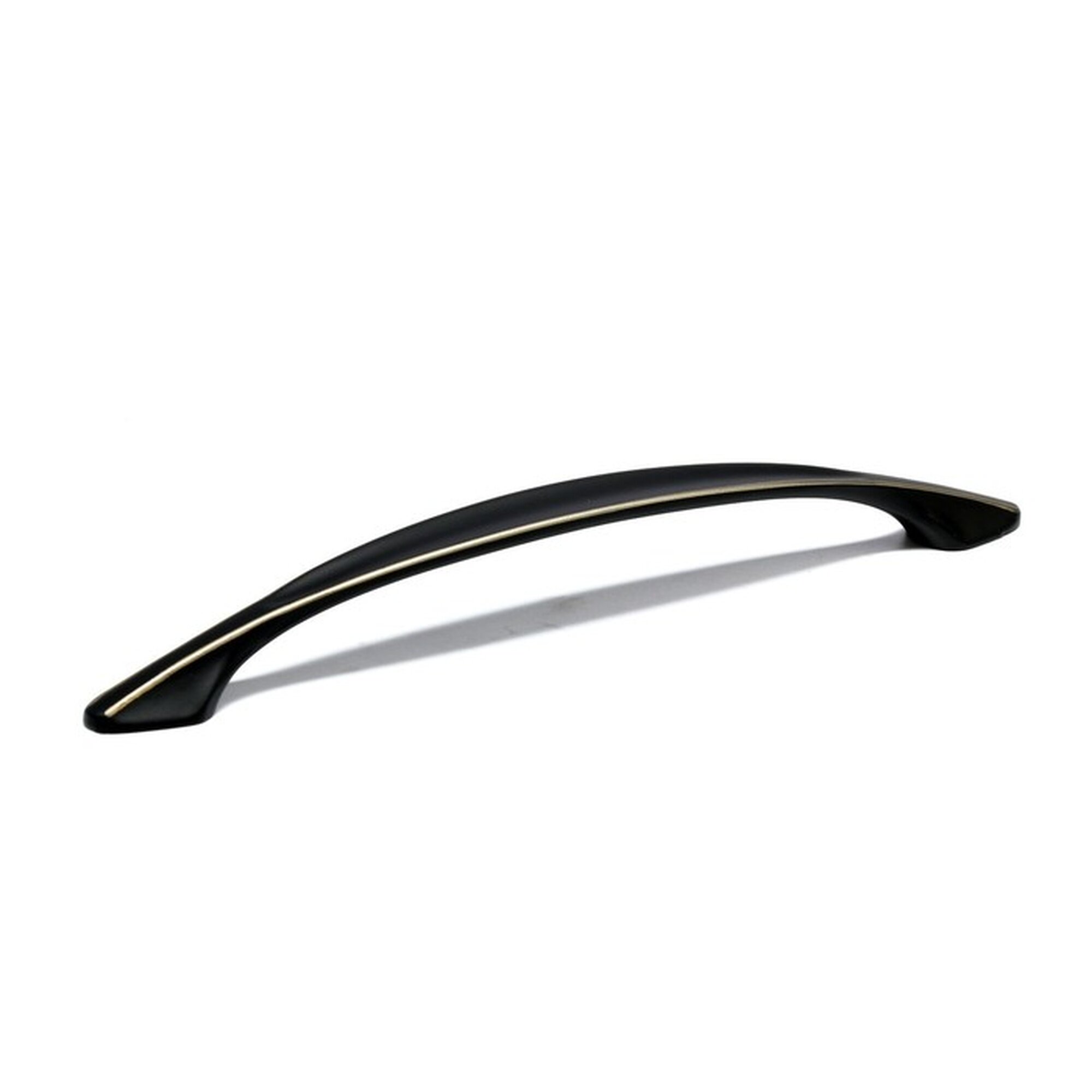 Ручка-скоба Тундра, металл, крепление в комплекте, 192мм, черная