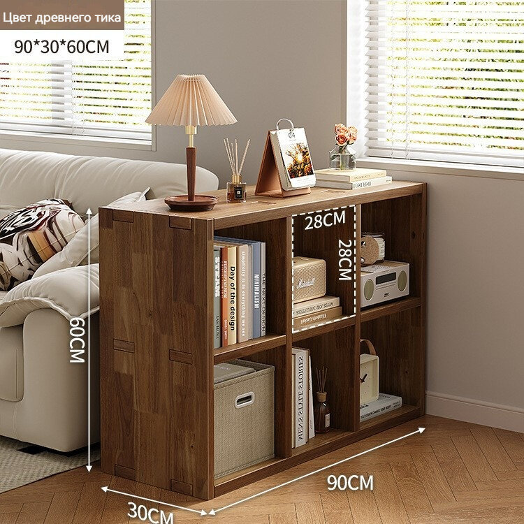 Шкаф для хранения "Стиль минимализма", массив дерева, модульный, 90x30x60см