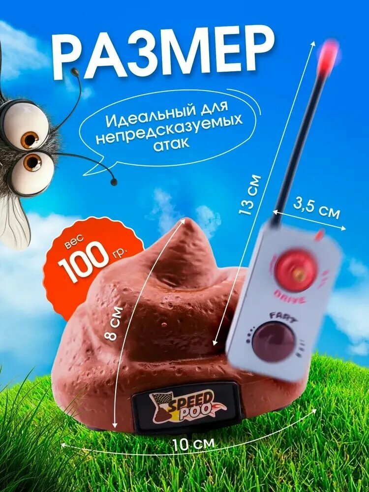Какашка на пульте управления