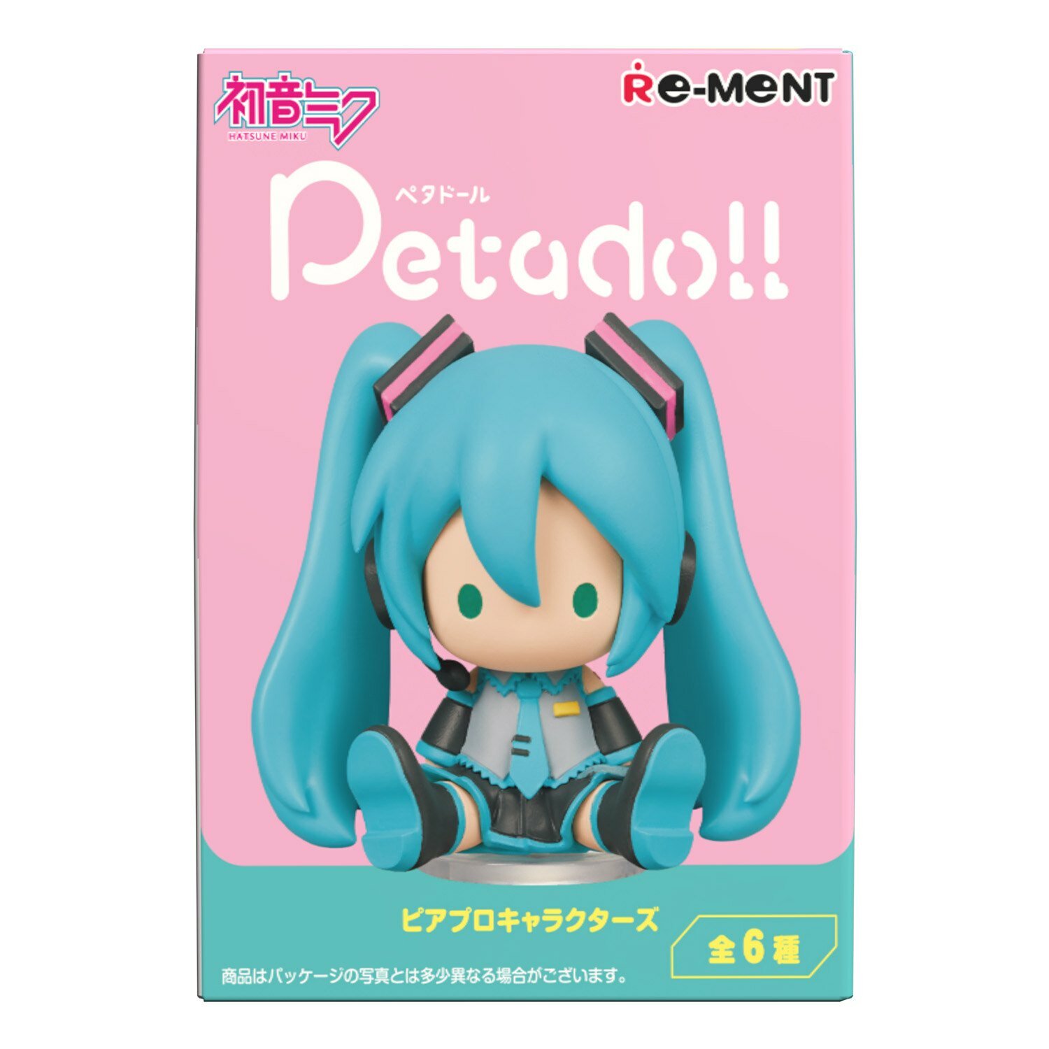 Фигурка коллекционная Re-ment Хацуне Мику HATSUNE MIKU petadoll, в ассортименте (69612)