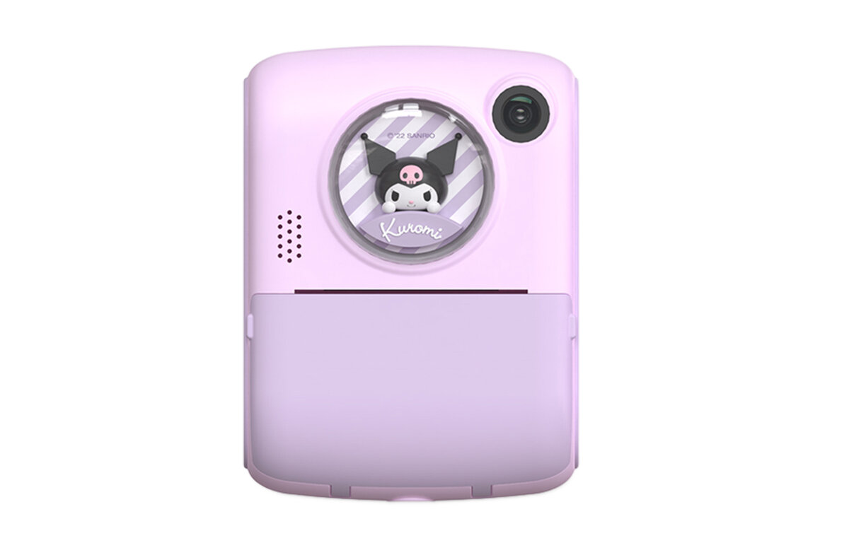 Детская мгновенная камера EMIE x SANRIO Polaroid X17, милый компактный фотоаппарат, цвет: kuromi