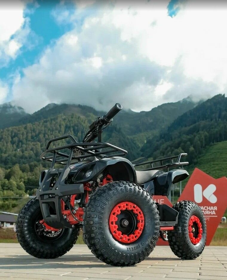 Электроквадроцикл WHITE SIBERIA SNEG R 1500W (в заводской упаковке)