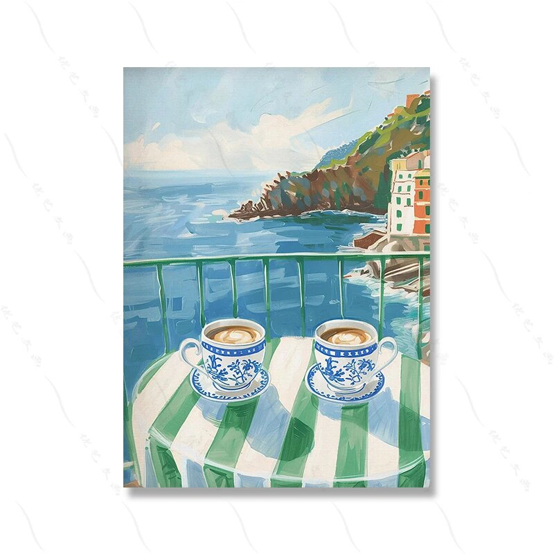 Итальянская кухня, настенное искусство, декор для кухни, поцелуй повара, принты Матисс, красочная галерея, милые картины с едой, холст, живопись