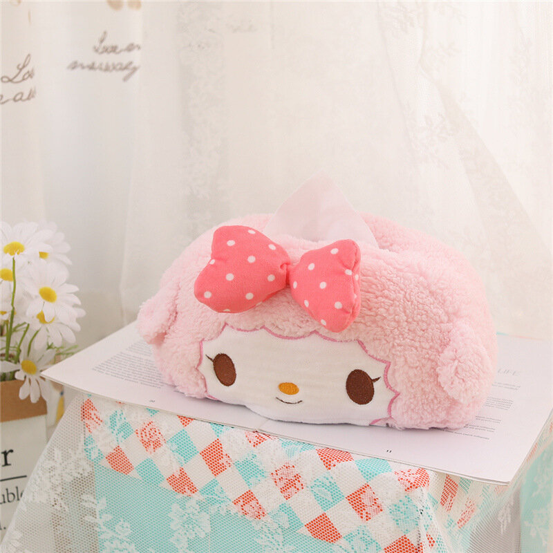 Сердце японской Девушки милые плюшевые Сяоми дьявол коробка для салфеток набор автомобильных бытовых бумажных коробок