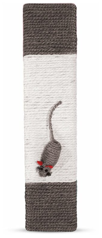 Triol Когтеточка-доска сизаль с игрушкой, 11*45 см (799NT)