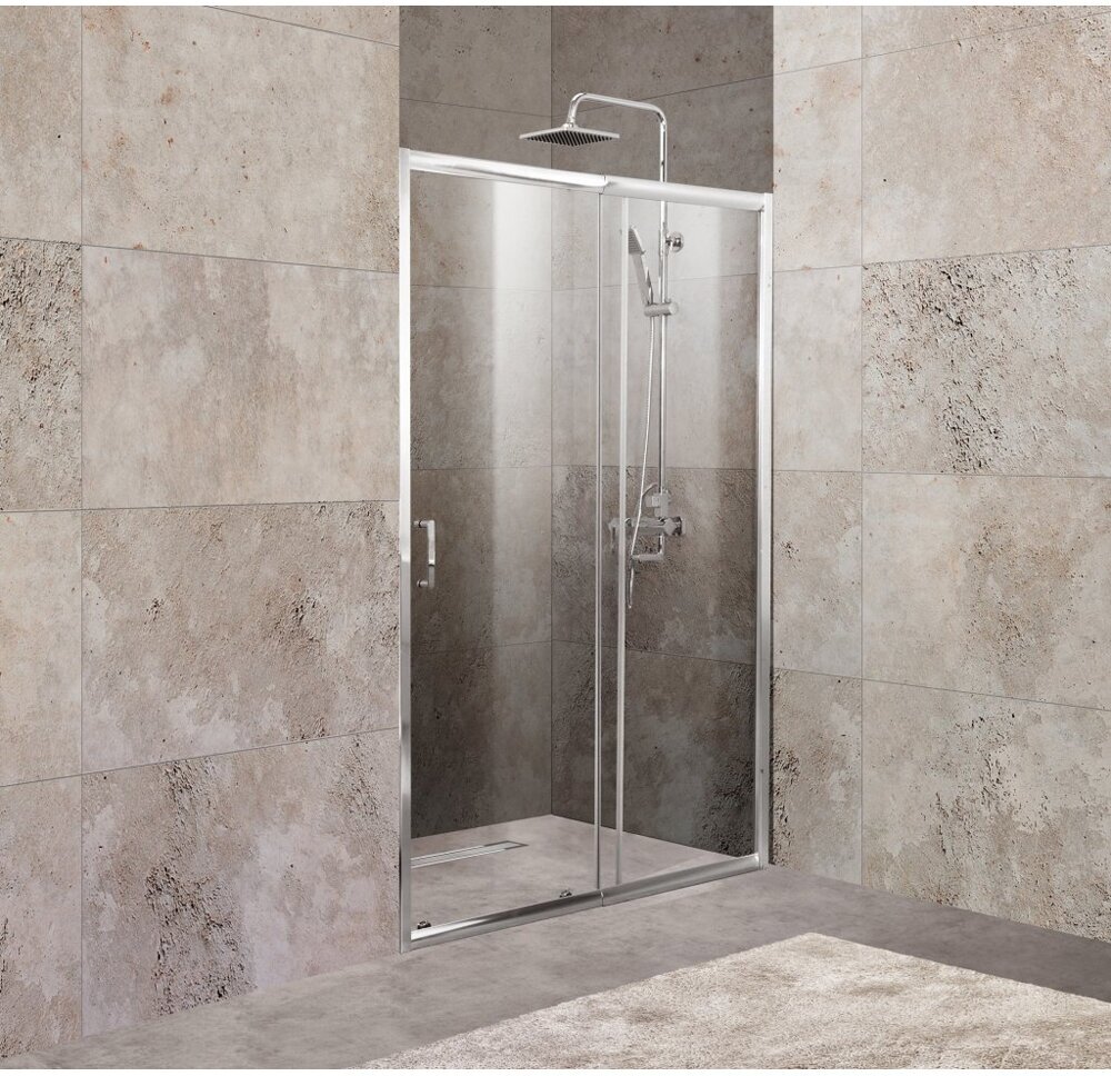 Душевая дверь BelBagno Unique BF-1-110/125-C-Cr