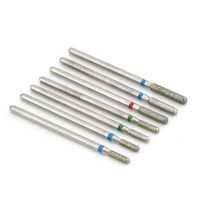 Набор фрез для маникюра и педикюра APRITH, 7 алмазных сверл 7pcs-H12