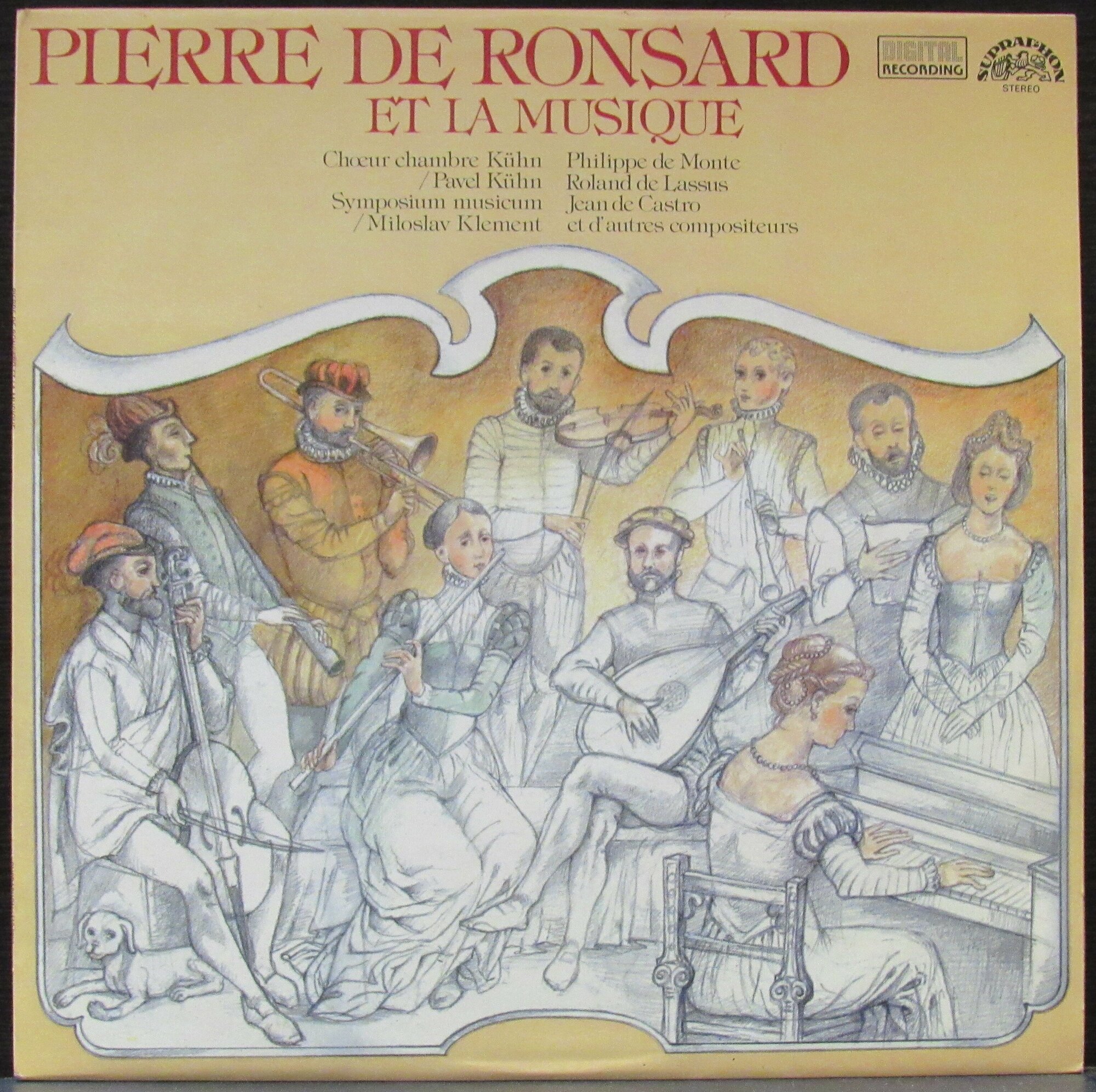 Ronsard Pierre De "Виниловая пластинка Ronsard Pierre De Et La Musique"