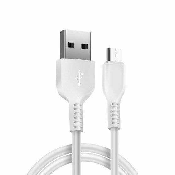 Кабель Micro USB, Hoco Х20 Flash Micro Charging Cable 2.4A, белый