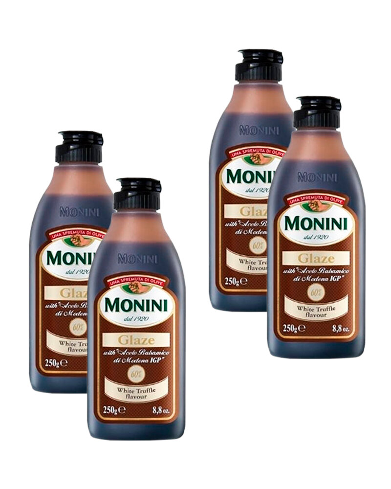 Бальзамический соус Monini со Вкусом Белого Трюфеля (глазурь) 250 мл - 4 шт