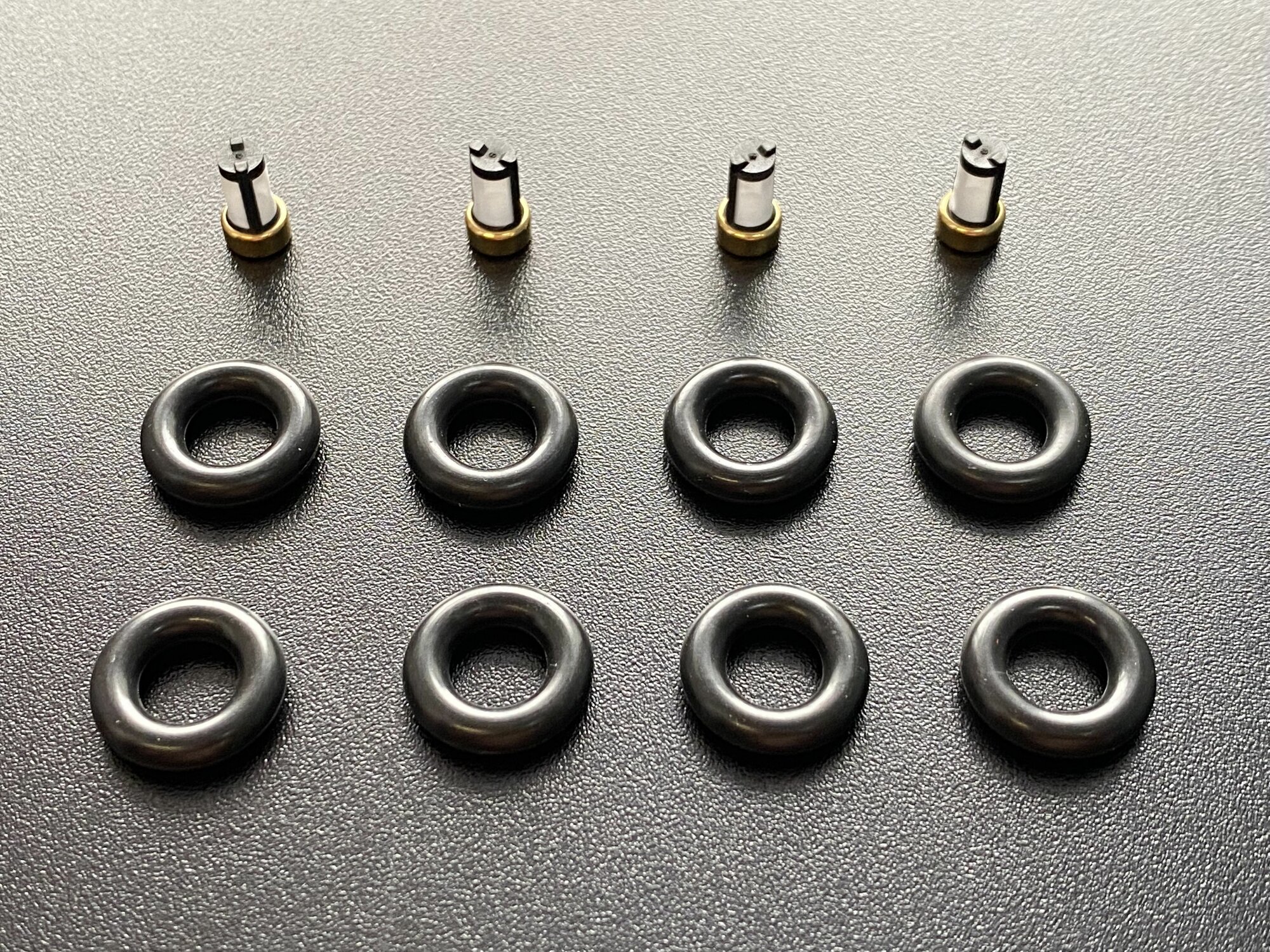 Комплект колечек топливной форсунки на 4 штуки лодочный мотор Mercury-Mercruiser F200 FIRK41571 8M0041571