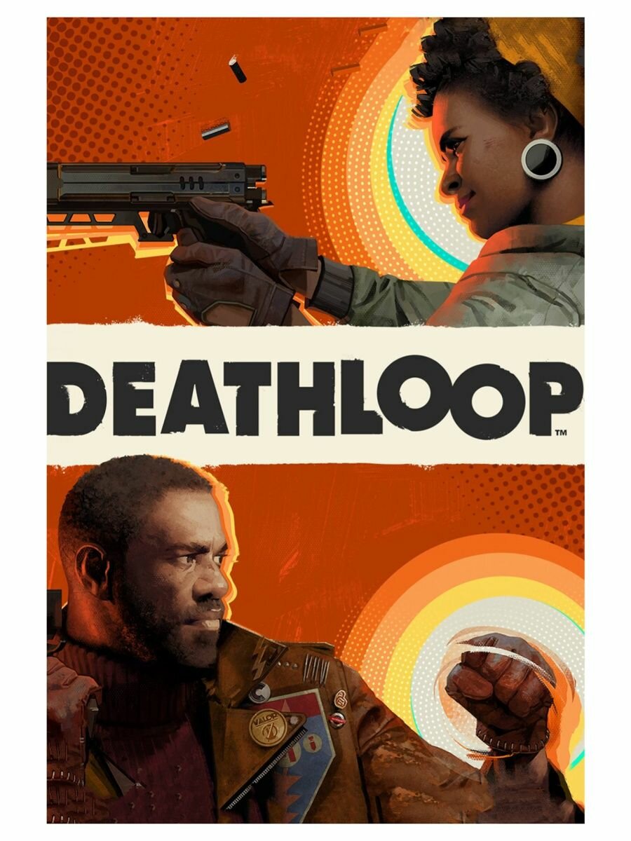 Постер "Deathloop. Приключения наёмника Кольта"
