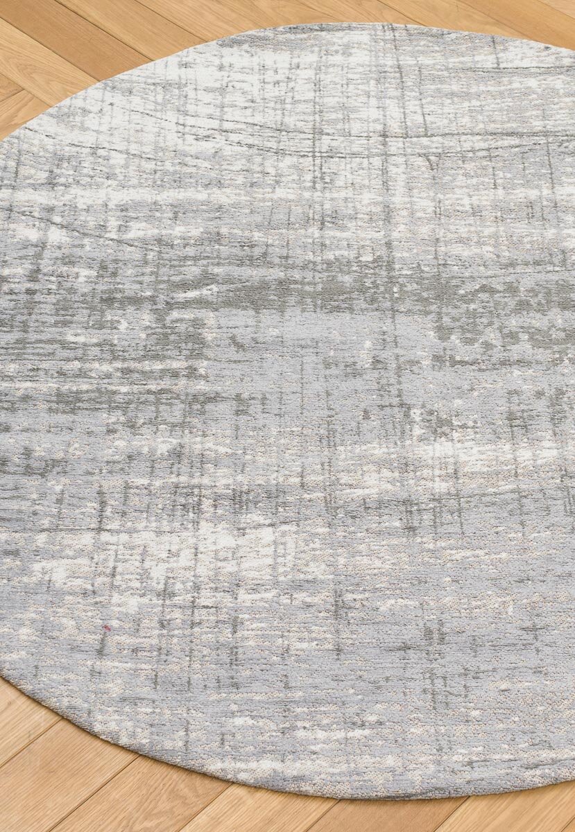Бельгийский ковер безворсовый 140*140 см Manhattan LM3319-L95 круг
