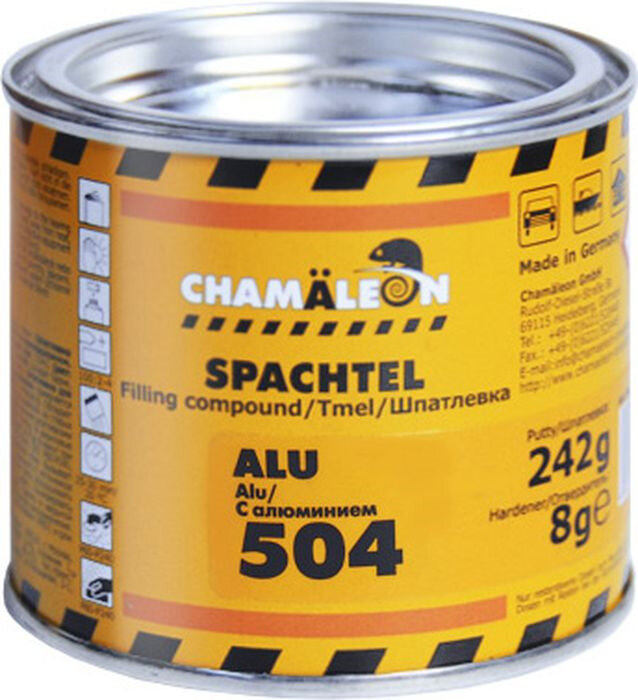 Шпатлевка с алюминием 250г CHAMAELEON 15042