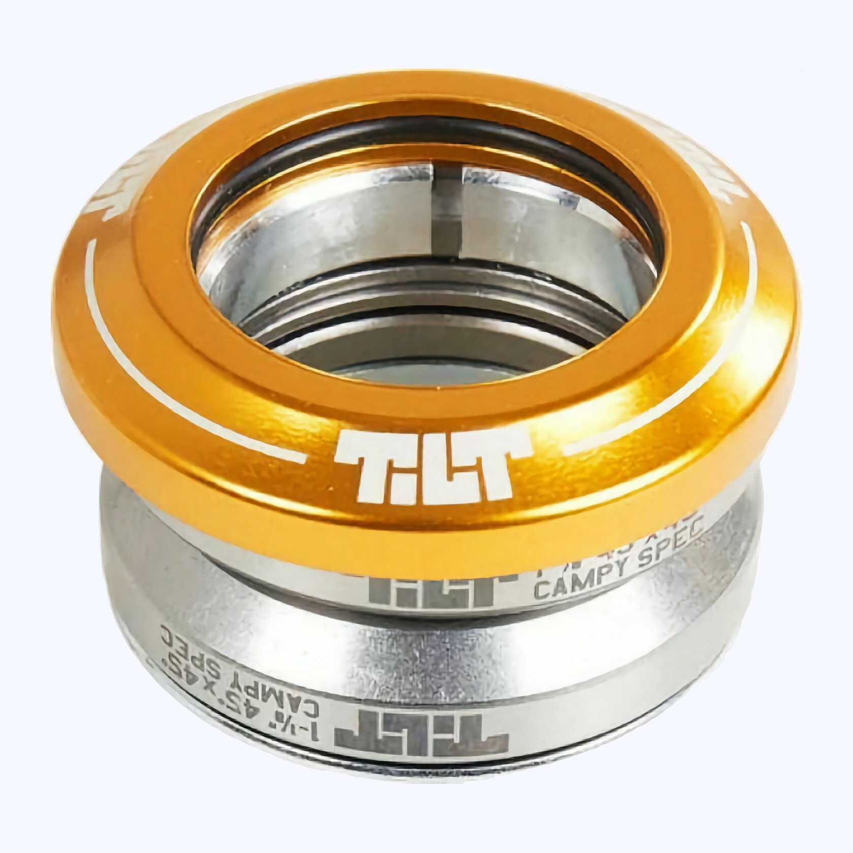 Интегрированная рулевая для трюкового самоката TILT Integrated Headset (Золотой)