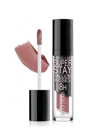 Belordesign Super Stay Million Kisses 8 H Суперстойкий блеск для губ 4,8 г. №222 холодная корица