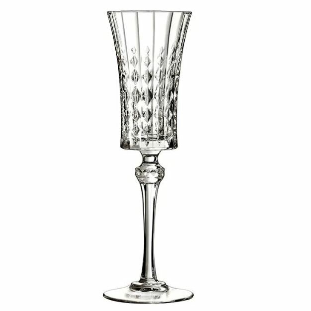 Бокалы для шампанского 150 мл,(6шт) Lady Diamond Франция