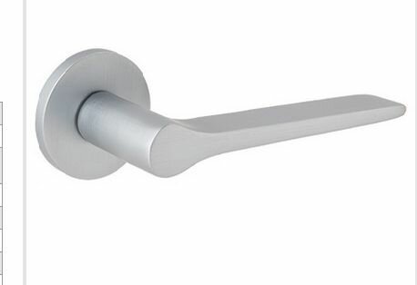 Ручки дверные (к-кт - 2шт.) CODE DECO Slim H-40137-A-CRS (сатинированный хром )