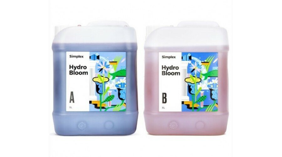 Удобрение Simplex Hydro Bloom A+B для гидропоники 5 л
