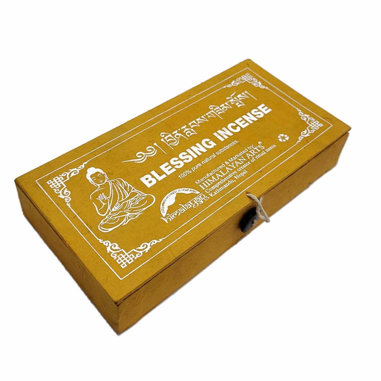 Благовоние Благословение с подставкой. Blessing Incense, 45 палочек по 14 см