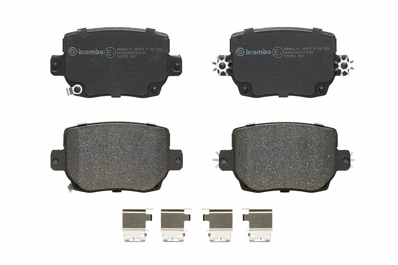 BREMBO P 09 030 Комплект тормозных колодок для TESLA MODEL 3, MODEL Y