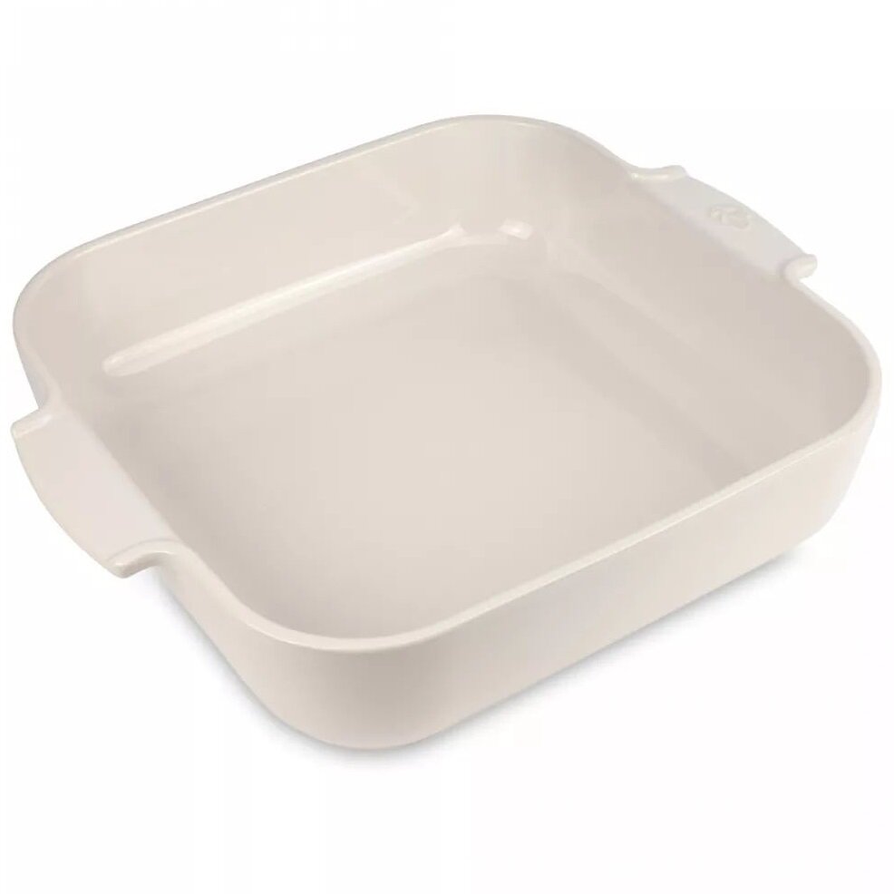 Форма для запекания Peugeot Appolia Plat four céramique carré écru 60121