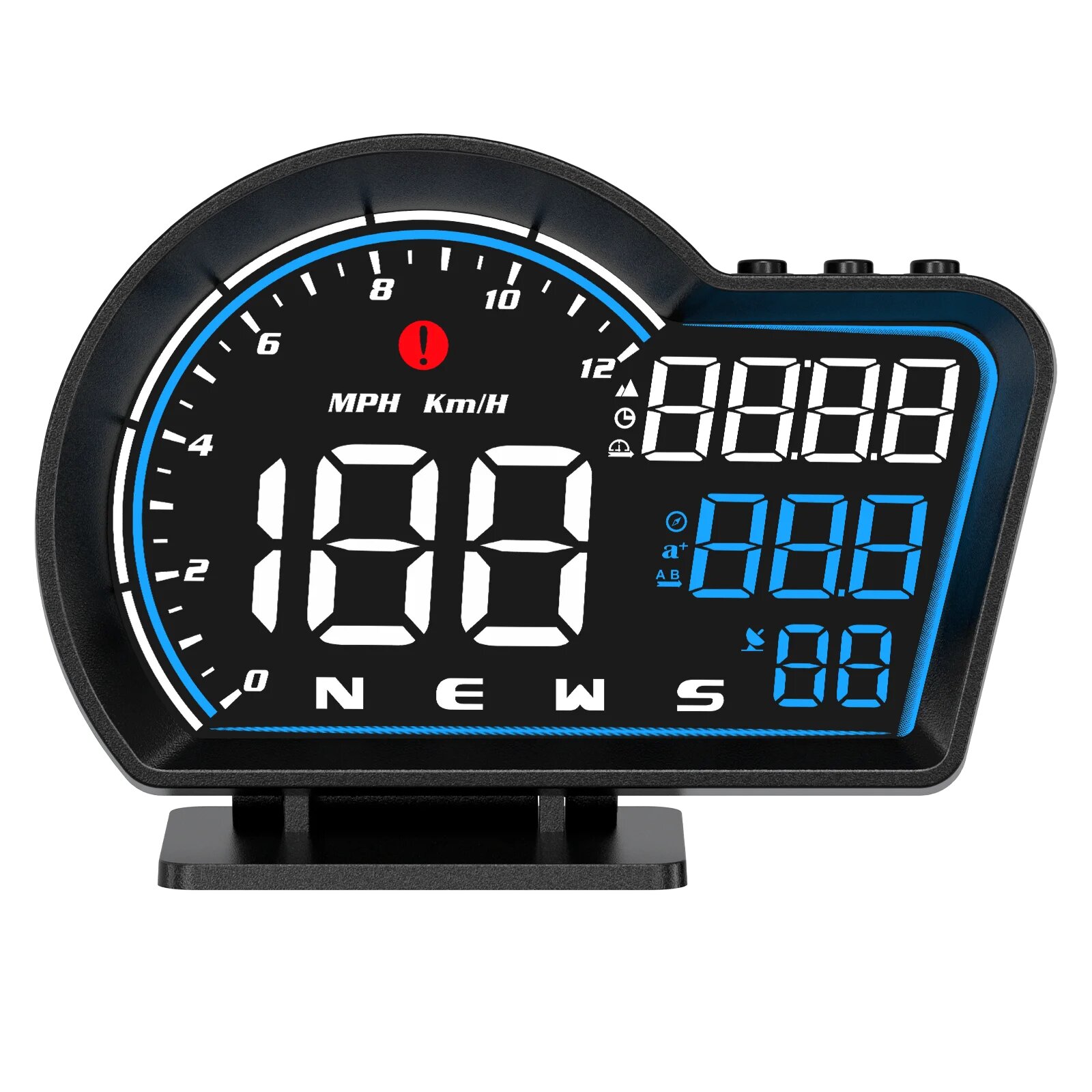Автомобильный HUD-дисплей G16, синий