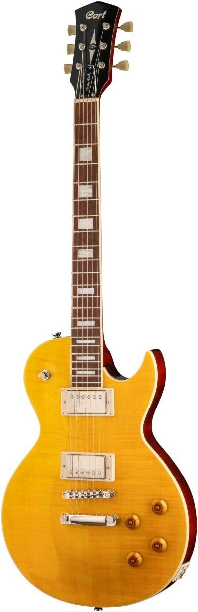 CORT CR250-ATA Classic Rock Электрогитара, цвет янтарь, Cort