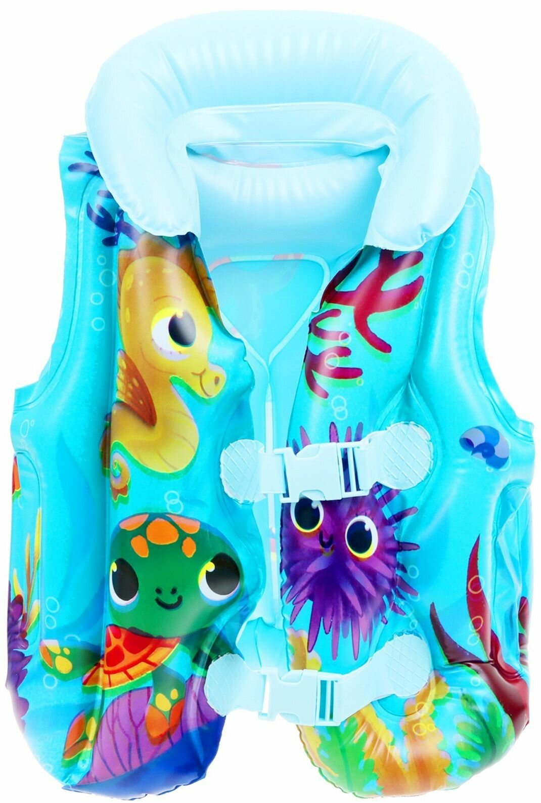 Спасательный надувной жилет для плавания "Морские малыши", детский спасжилет, 51х46 см