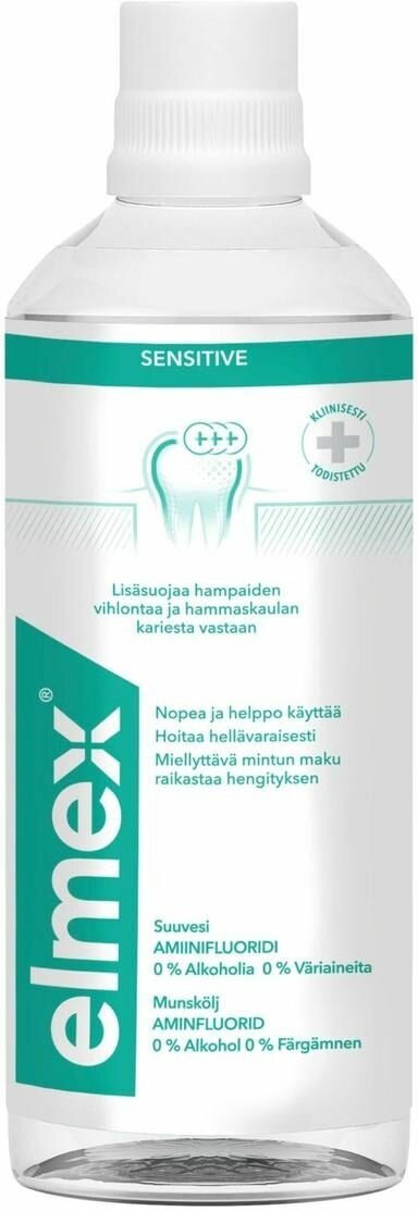 Elmex Sensitive жидкость для полоскания рта 400 мл (Из Финляндии)