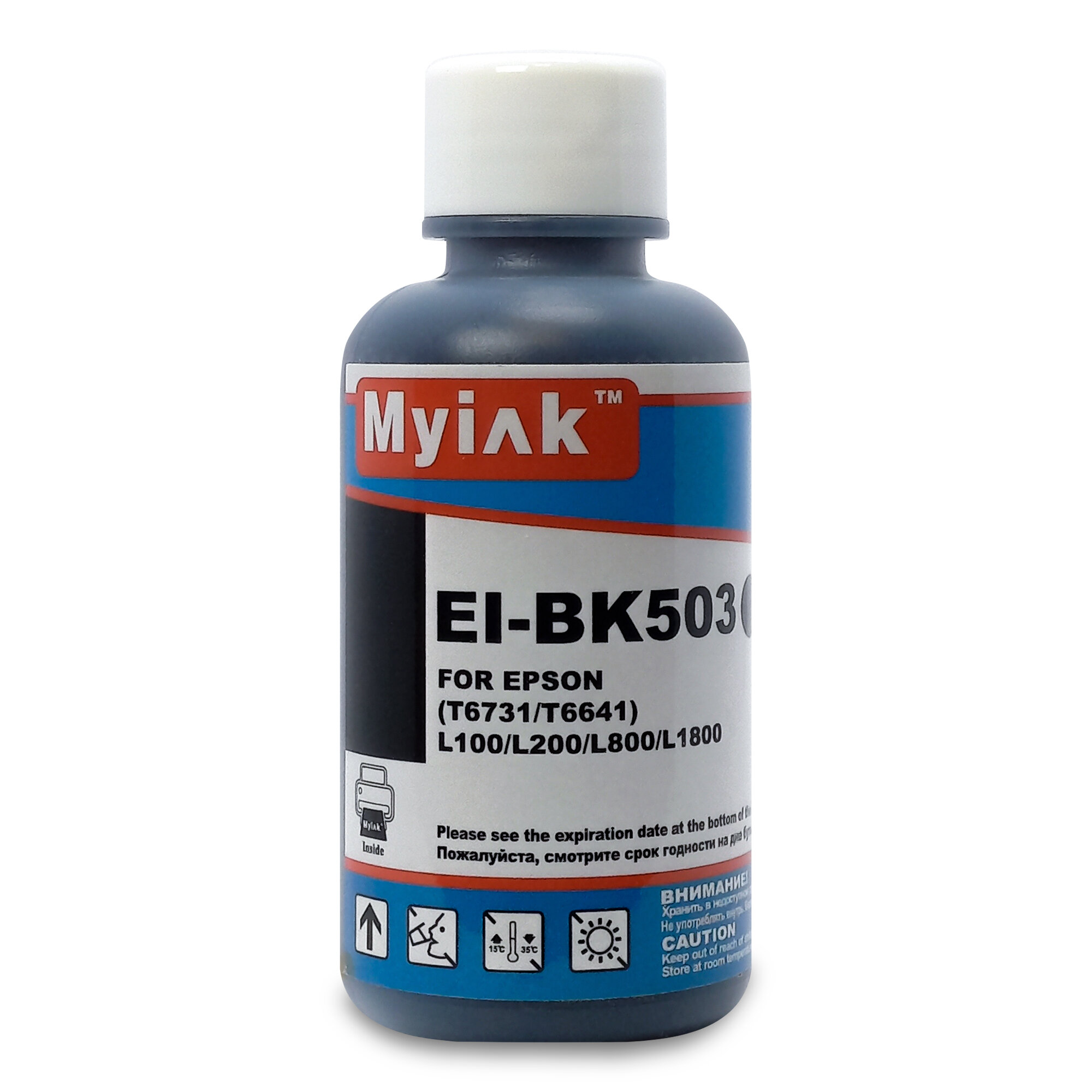 Чернила MyInk (водные) для Epson, 100 мл (EI-BK503) (Black)