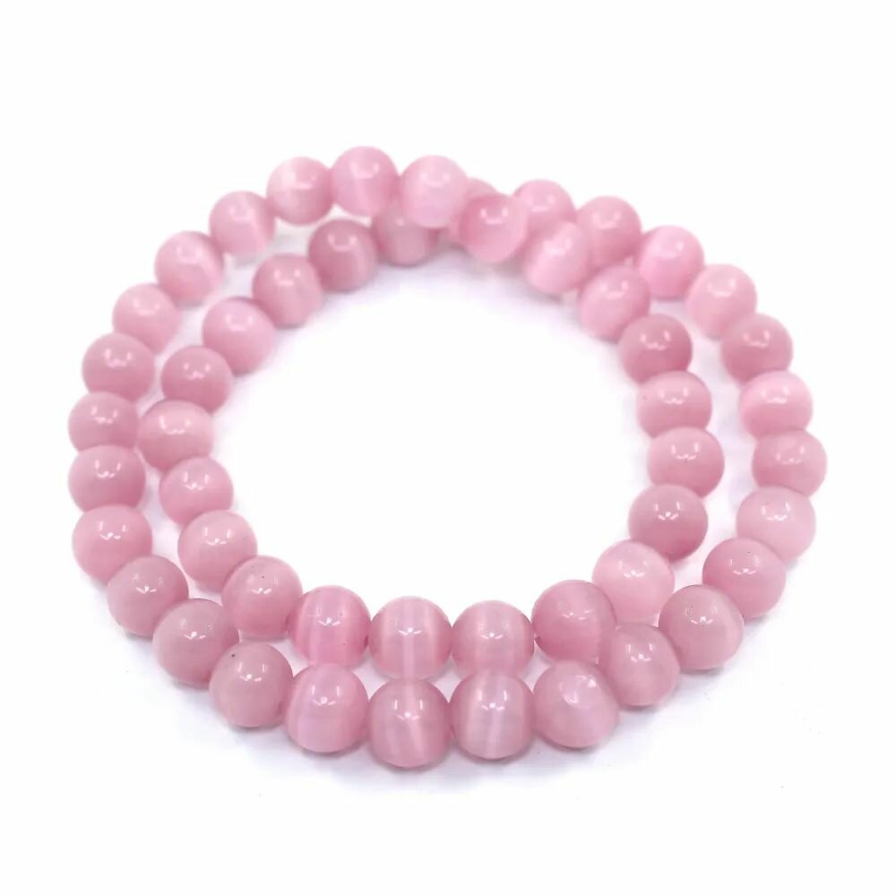 Бусы, кошачий глаз