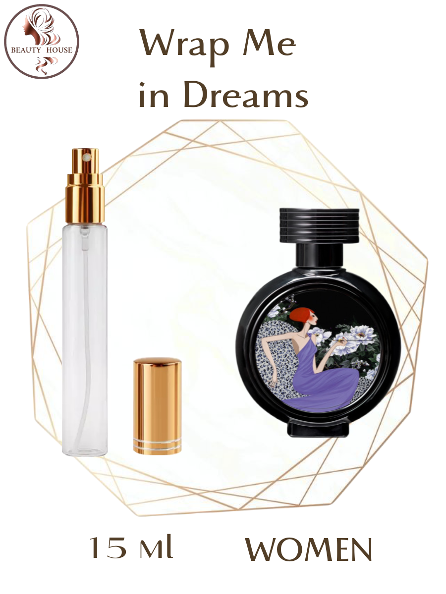 Духи парфюм Wrap Me in Dreams спрей 15 мл женские, восточные, гурманские