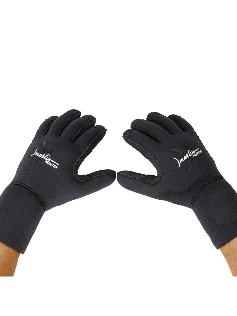 Перчатки для подводного плавания Marlin HUNTER 7 мм, цвет черный, р. L