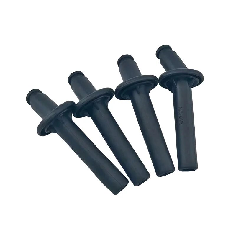 Черный/красный мотоциклетный колпачок свечи зажигания высокого давления для Honda Черный, Black 4pcs