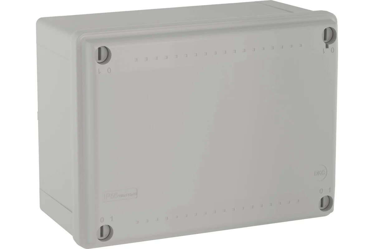 DKC Коробка ответвительная с гладкими стенками IP56 150x110x70 мм 54010DIY для шкафов