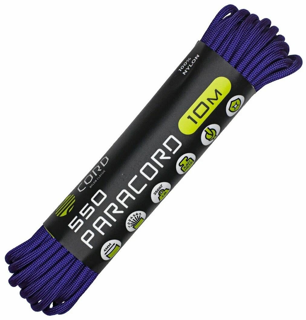 Паракорд 550 CORD nylon 10м RUS (purple)