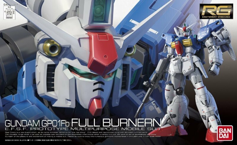 Фигурка Bandai RG Gundam 1/144 RX-78 RX78 GP01-Fb Assembly model
