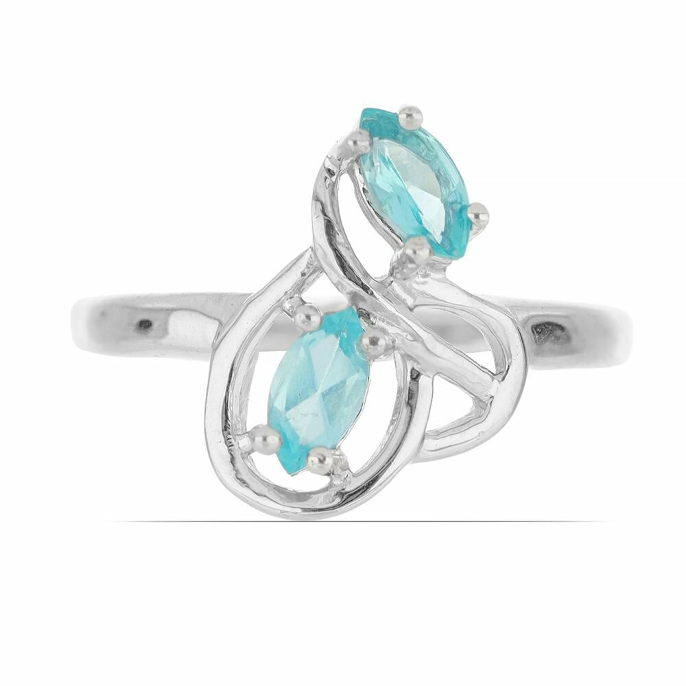 Кольцо, серебро, 925 проба, родирование