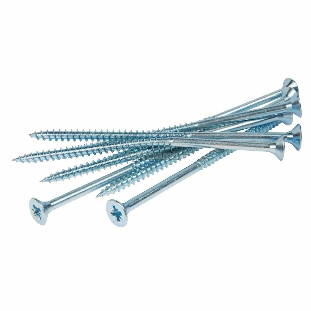 Саморезы 6х180 белые 20шт