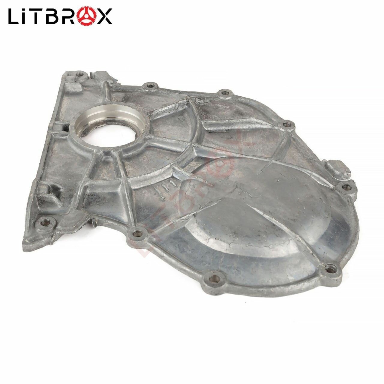 Крышка двигателя передняя (оригинал) (привода распредвала) ВАЗ LADA 2101-2107, 2121 Нива/Niva / 2101-1002060-01