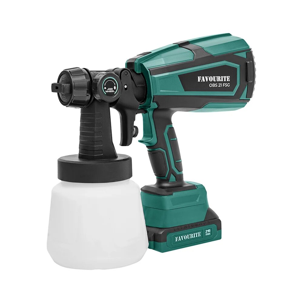 Краскопульт акк. FAVOURITE OBS 21 FSG 21В, 2 Ач, ЗУ 155502721