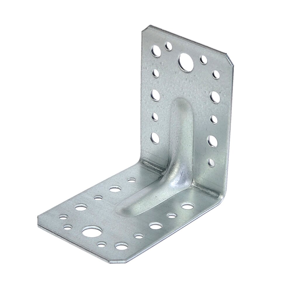 Уголок монтажный усиленный Роскреп 90х90х65х1,5 мм 10 шт